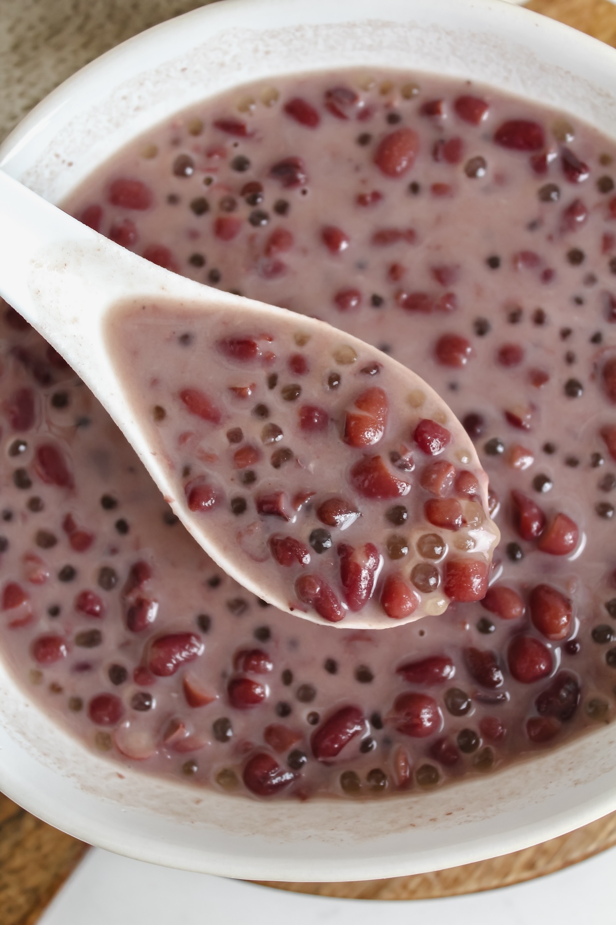 Tapioca Red Bean Cake