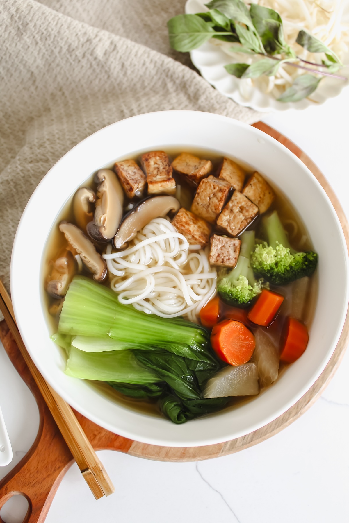 Homemade Vegan Pho (Pho Chay) - Nuts About Greens