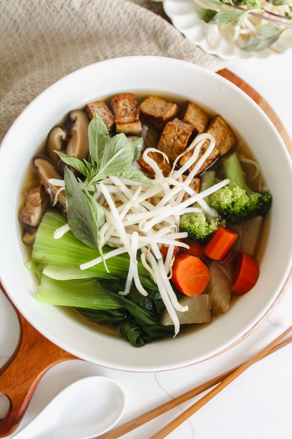 Homemade Vegan Pho (Pho Chay) - Nuts About Greens