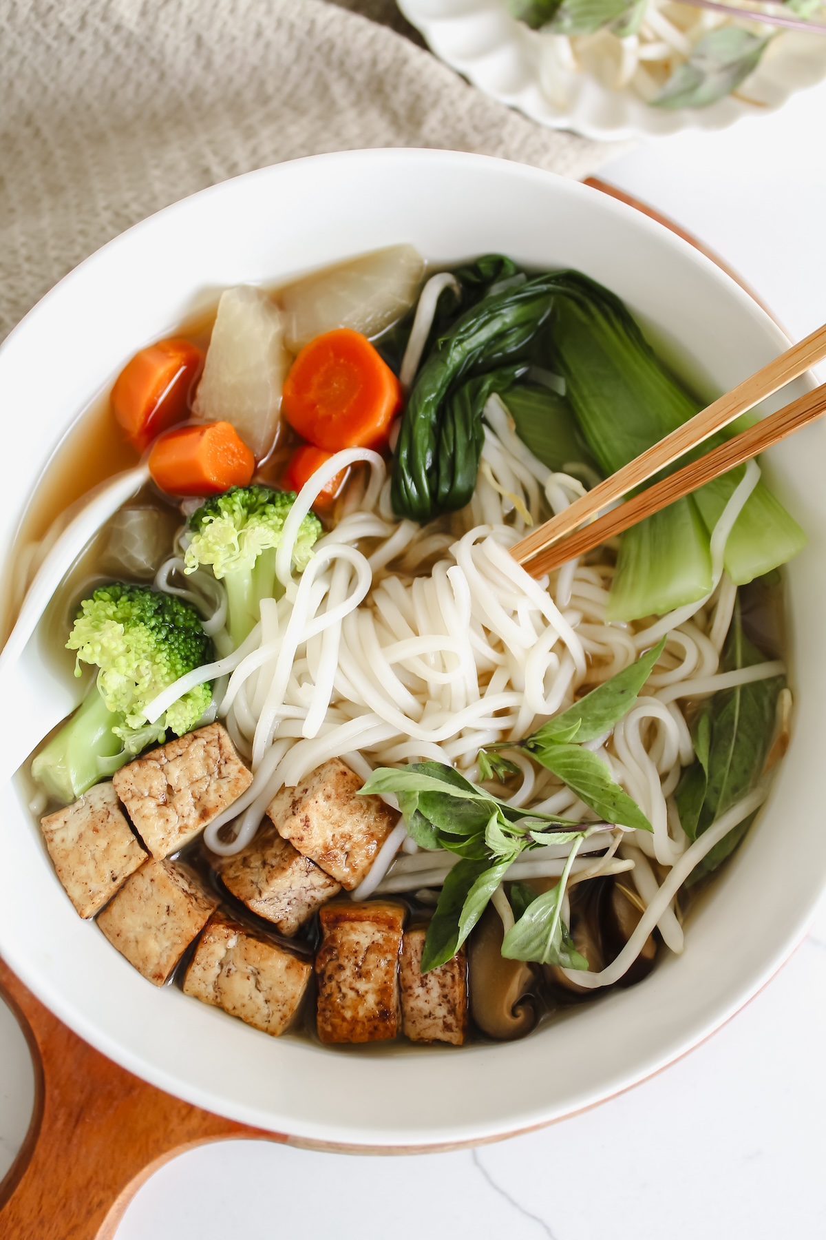 Homemade Vegan Pho (Pho Chay) - Nuts About Greens