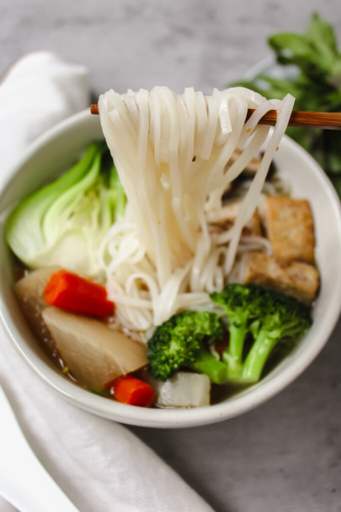 Homemade Vegan Pho (Pho Chay) - Nuts About Greens